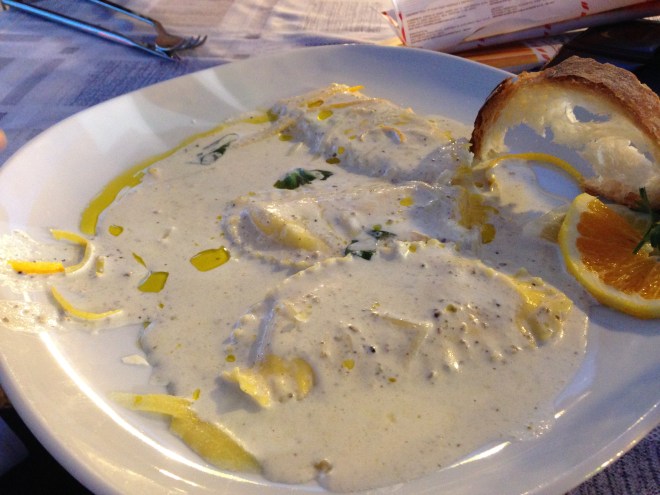Dreaming of Amalfi – Lemon Ravioli – Chef Paulette