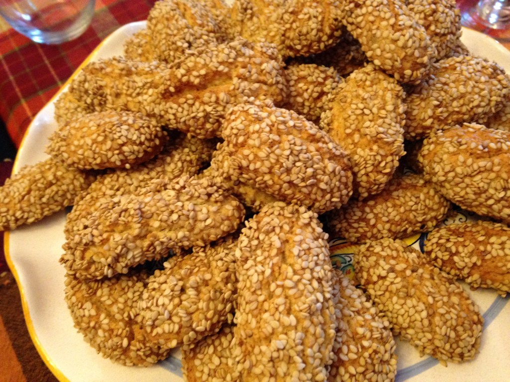 Biscotti Regina – Sesame Seed Cookies – Chef Paulette