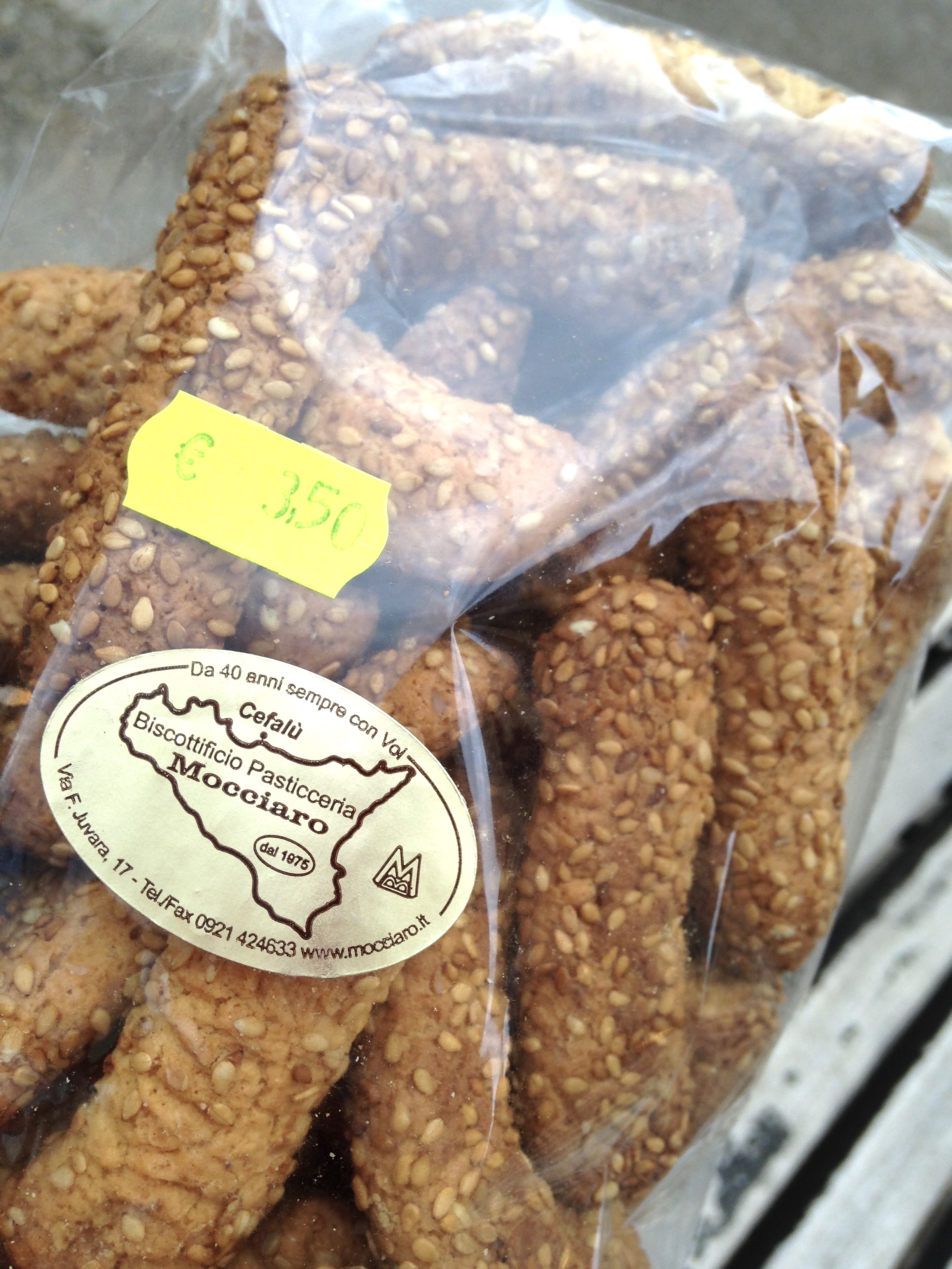 Biscotti Regina – Sesame Seed Cookies – Chef Paulette